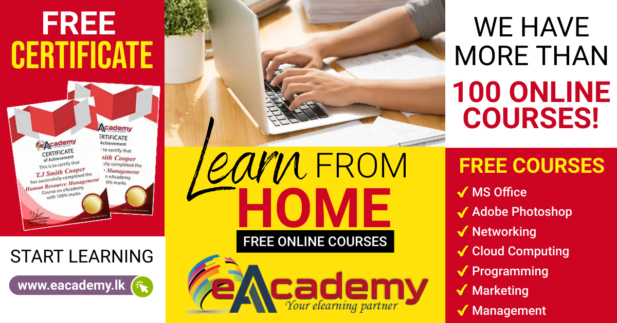 Computer Basics Course with Certificate - eAcademy.lk