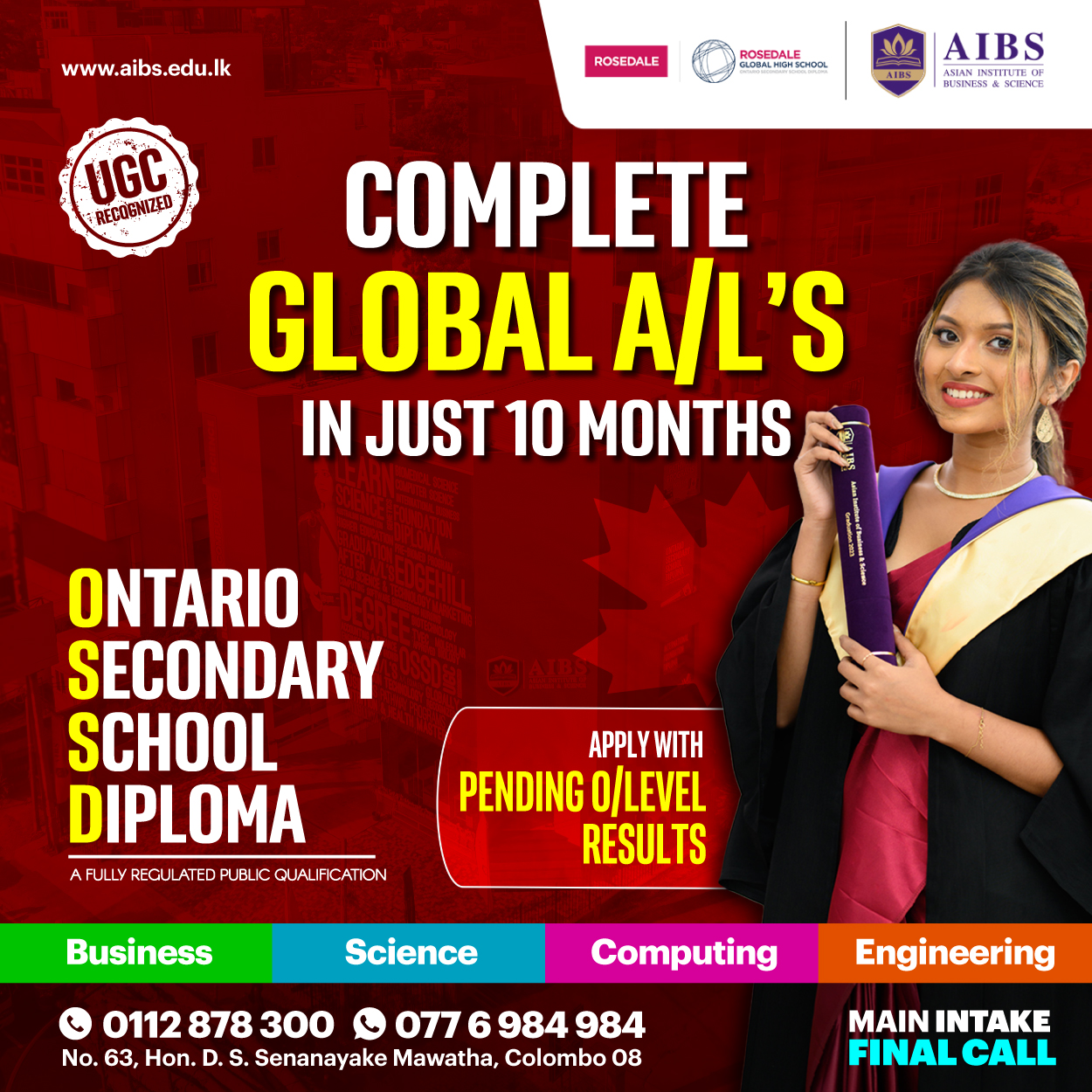 ONTARIO SECONDARY SCHOOL DIPLOMA (OSSD) - AIBS Campus