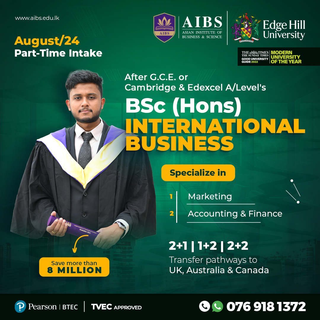 BSc (Hons) International Business - AIBS Campus
