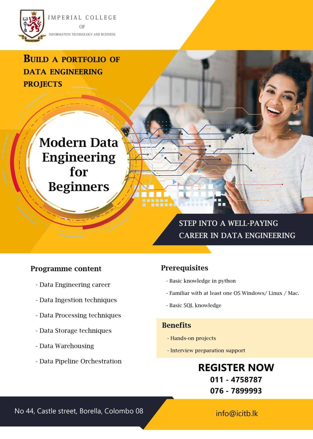 Modern Data Engineering - Beginners Level - ICITB - Imperial College of Information Technology ...