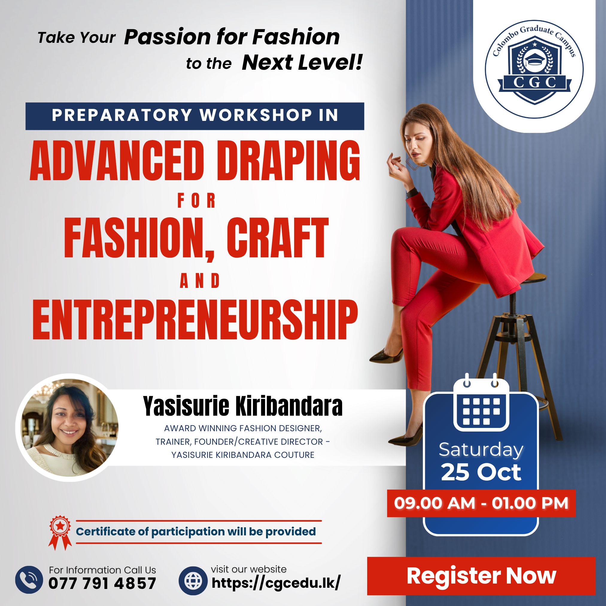 Diploma in Fashion Craft & Entrepreneurship - Colombo Graduate Campus