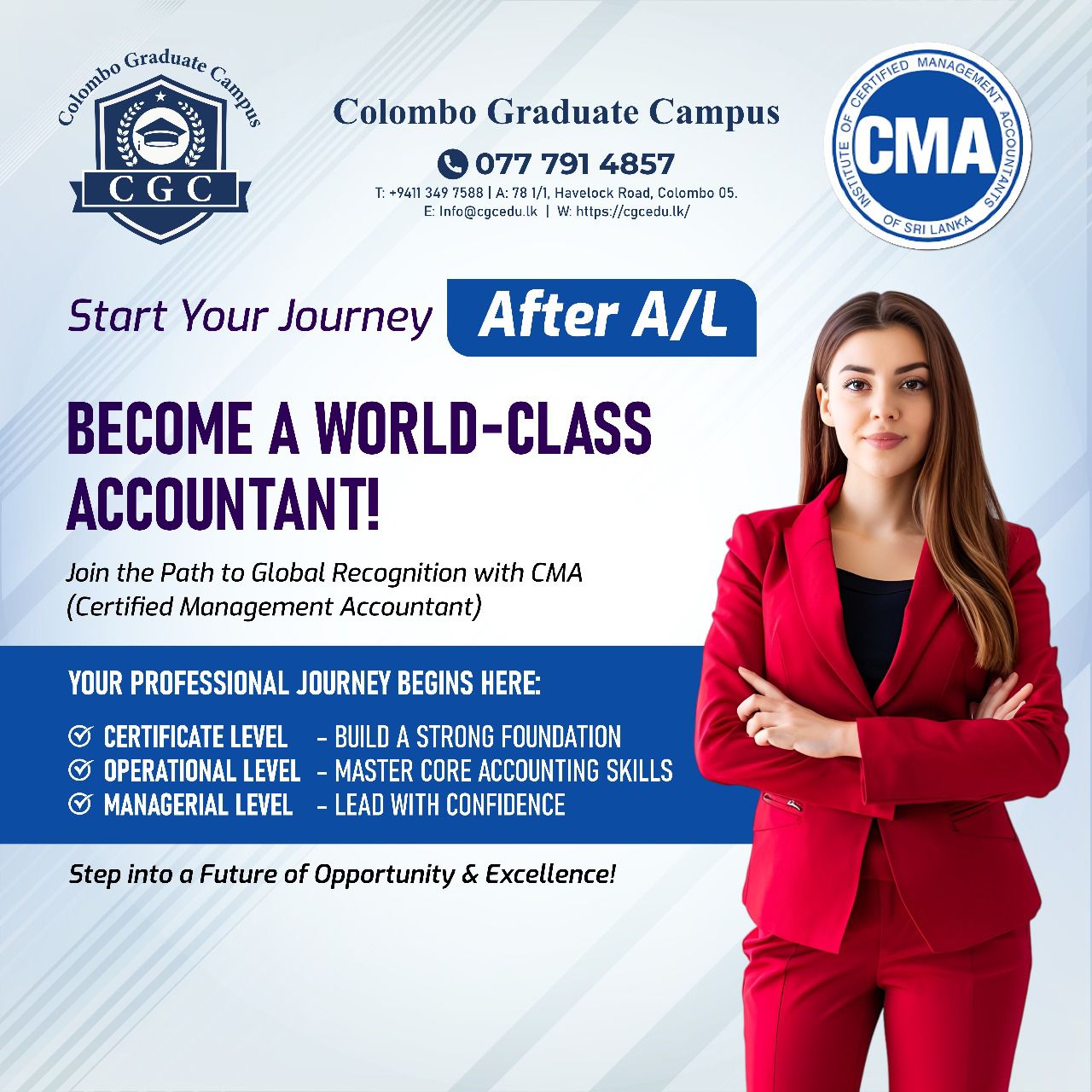 CMA Certificate Level - Colombo Graduate Campus